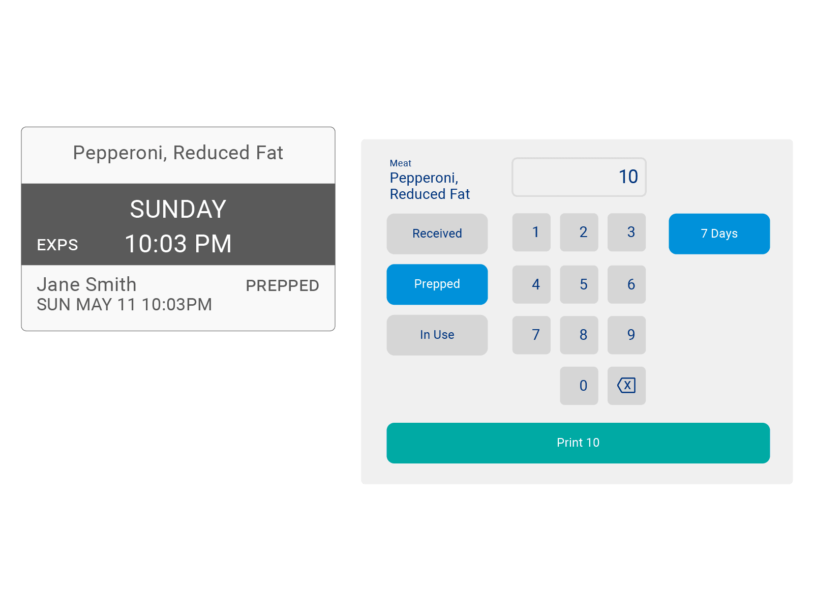 Food Prep Labeling | Crunchtime Food Safety Solutions with Zenput