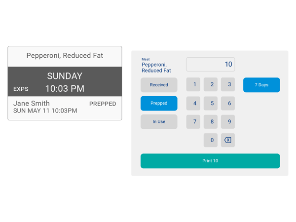 Food Prep Labeling | Crunchtime Food Safety Solutions with Zenput