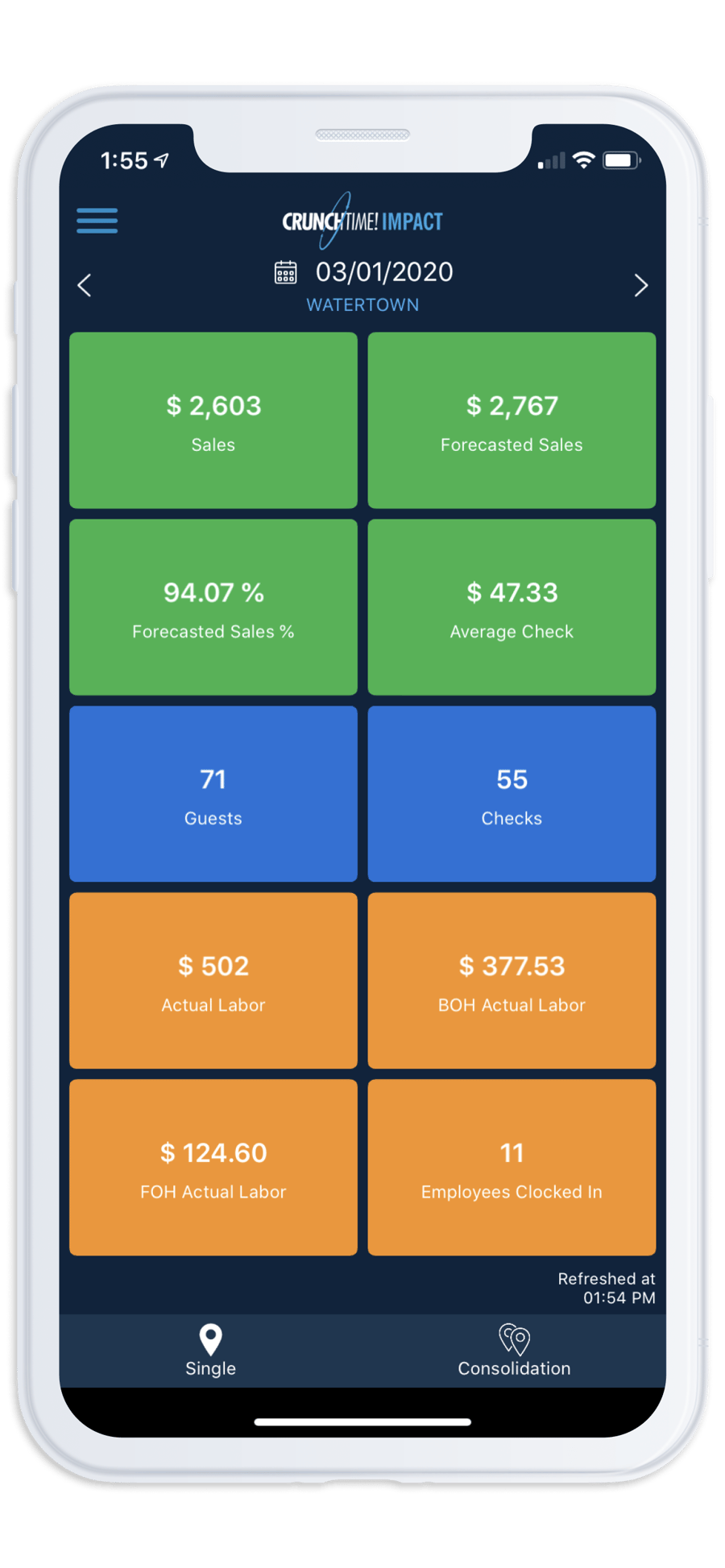 Business Intelligence App for Restaurants | CrunchTime