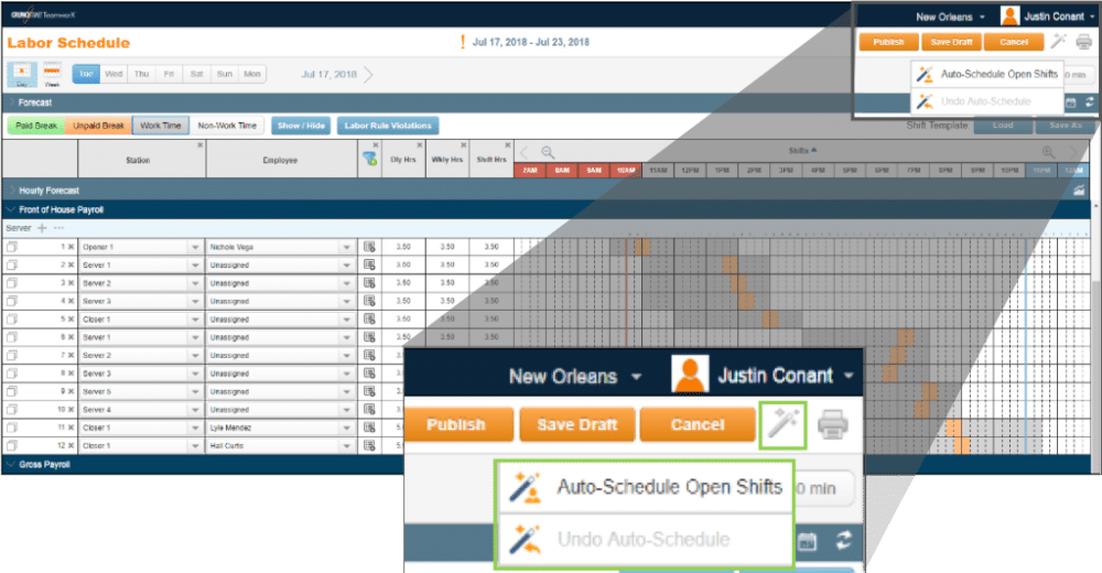 Automatically optimizing your team schedules is possible – CrunchTime!