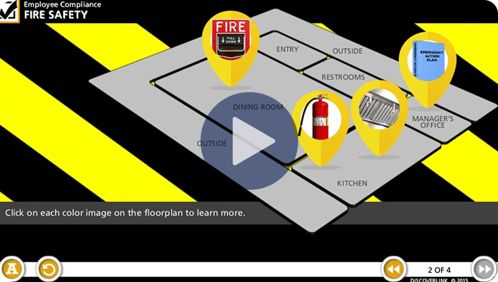 Restaurant Course Library | OSHA Fire Safety